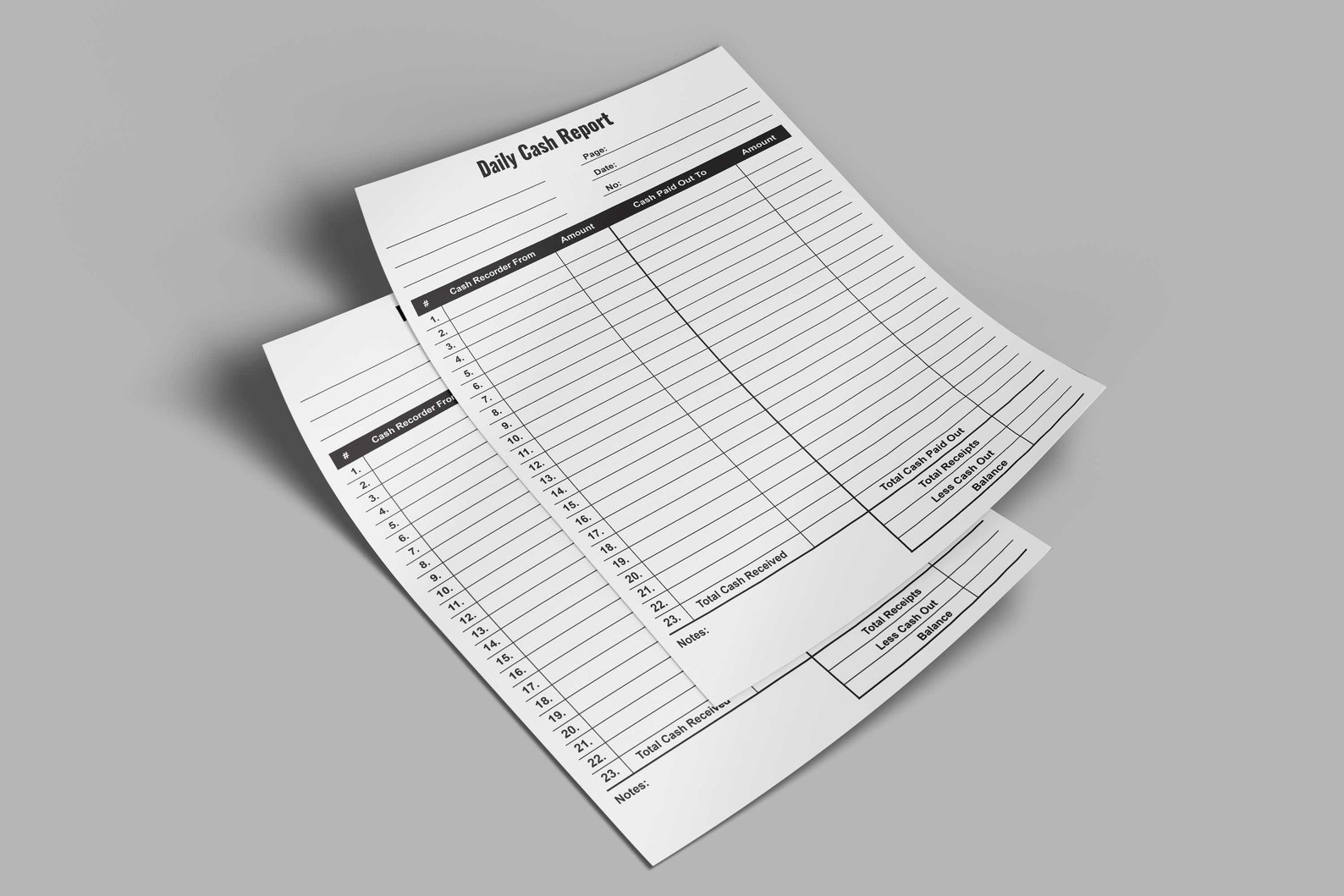 Cash Log Sheet daily Cash Report cash Tracker cash Book daily Income cash-log-sheet-daily-cash-report-cash-tracker-cash-book-daily-income