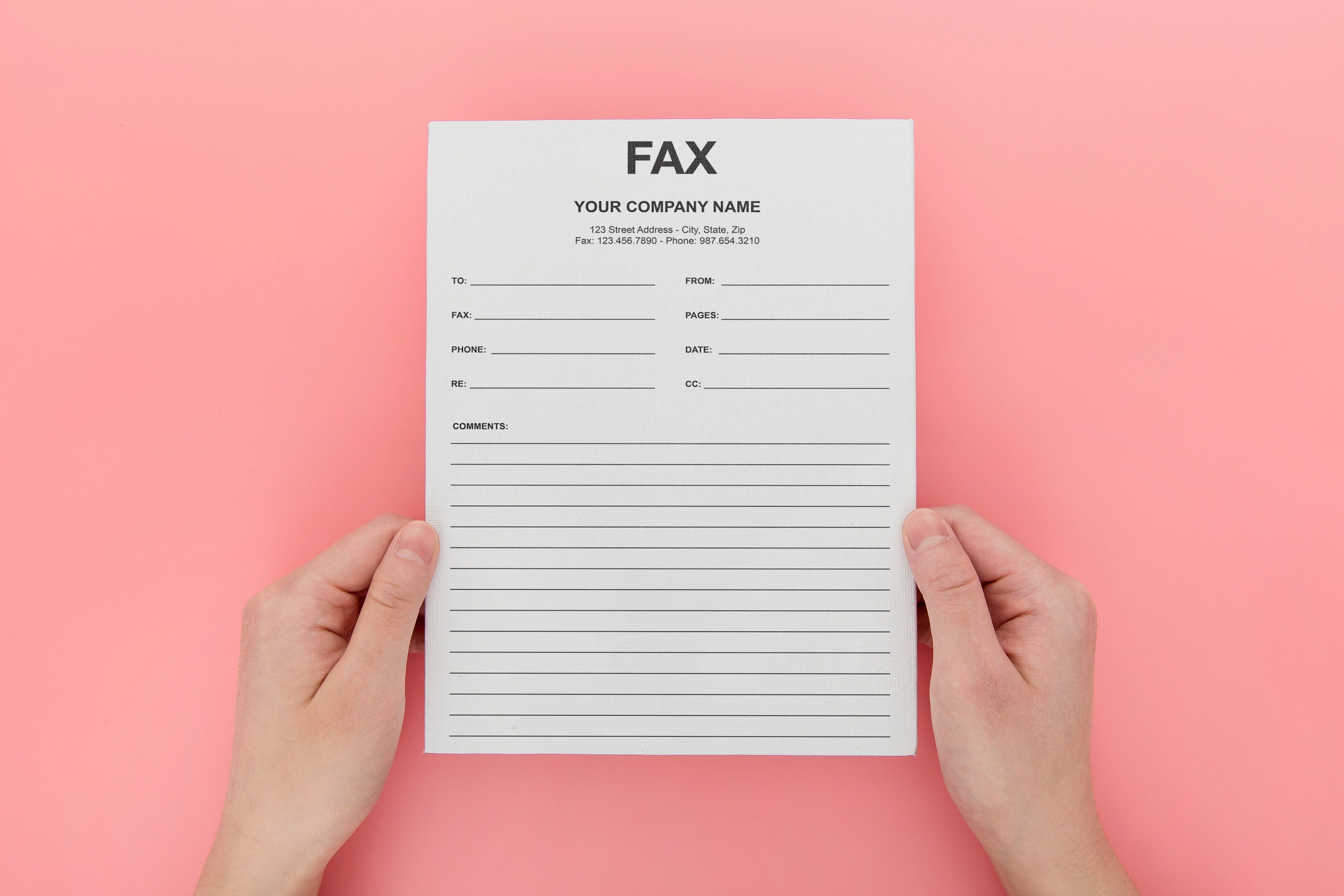 Page de garde de fax, modèle de page de garde de fax, page de garde de ...