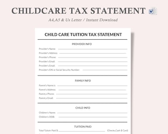 Daycare Forms Complete Package Daycare Forms Daycare - Etsy