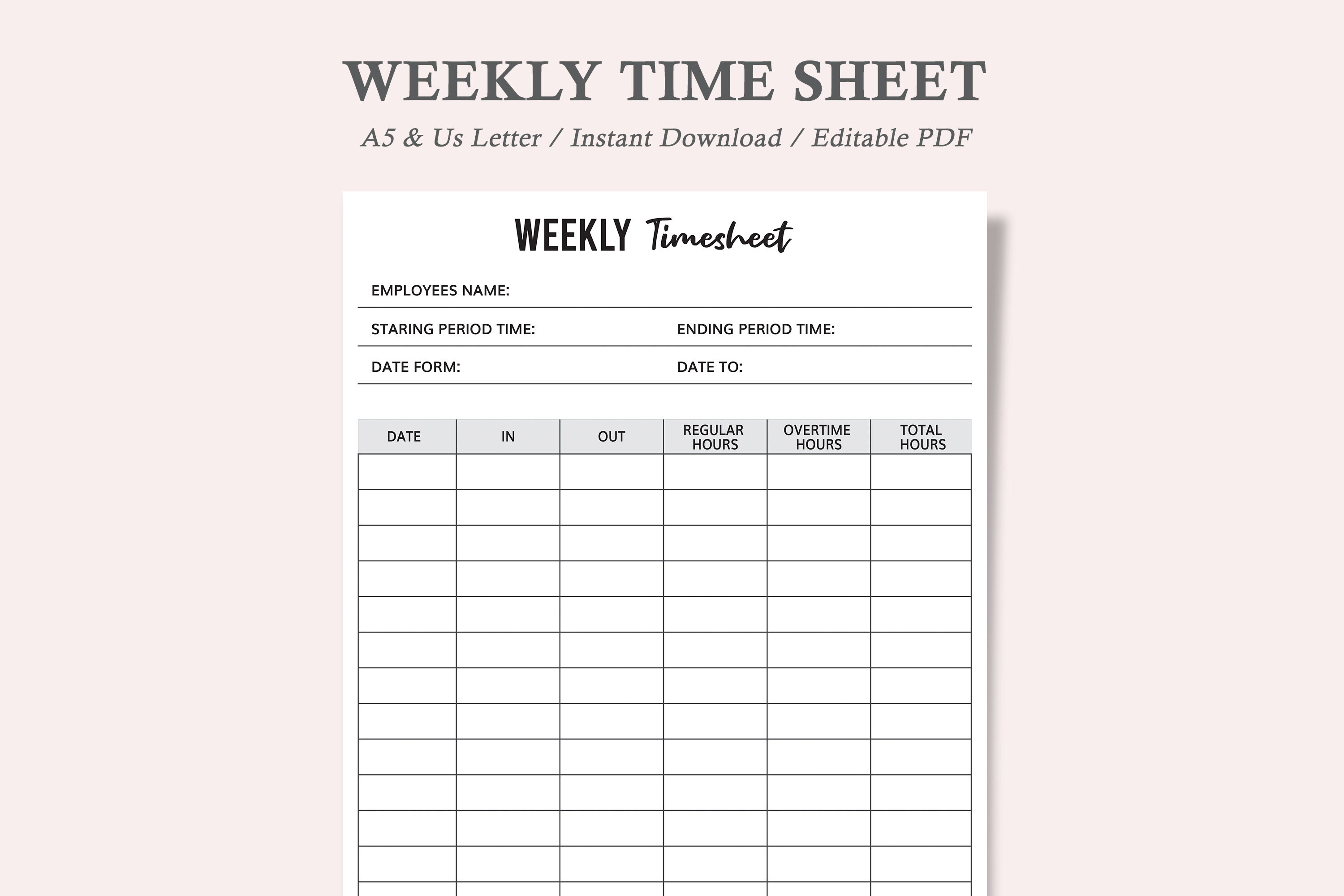 Weekly Timesheet,employee Timesheet,daily Timesheet Template,timesheet ... Weekly Timesheet,employee Timesheet,daily Timesheet Template,timesheet ...