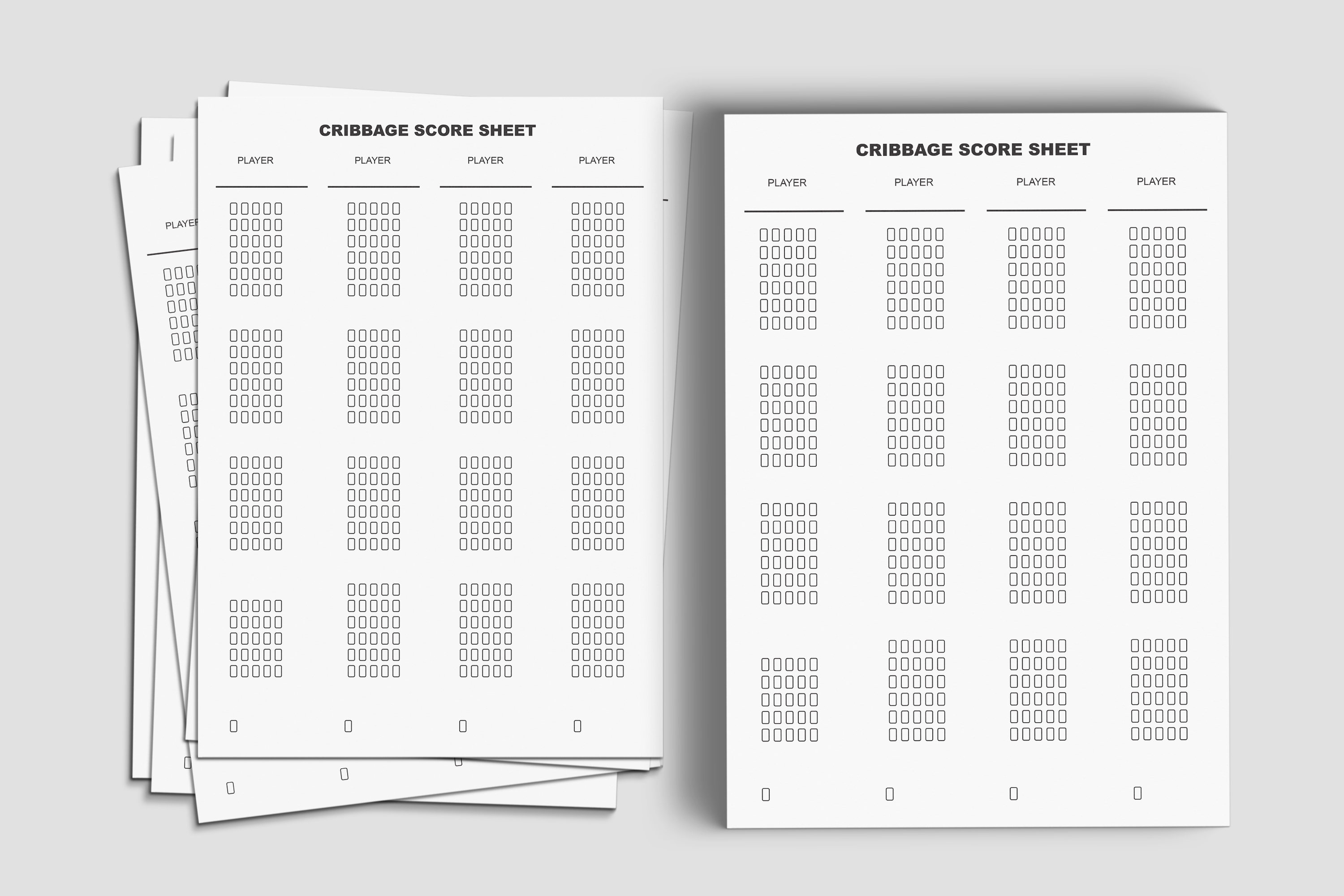 Cribbage Score Chart,cribbage Score Sheet,cribbage Points Chart ...