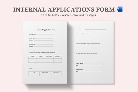 Internal Application