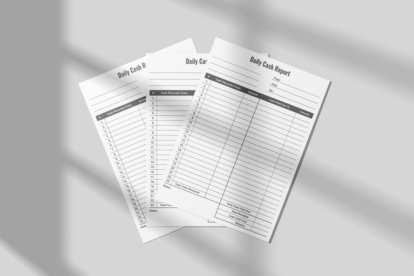 Cash Log Sheet daily Cash Report cash Tracker cash Book daily Income cash-log-sheet-daily-cash-report-cash-tracker-cash-book-daily-income