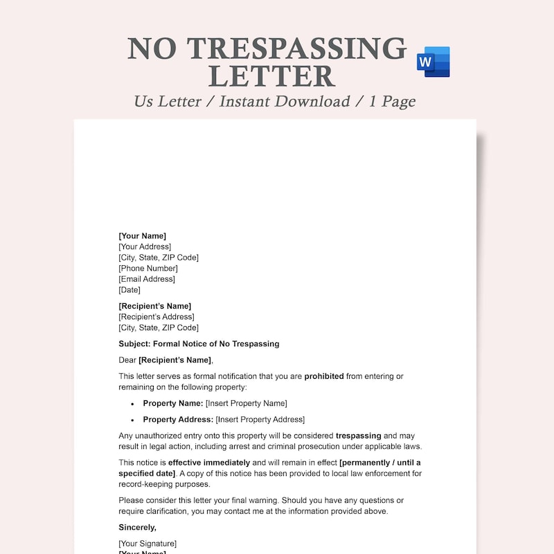 No Trespassing Sign - Etsy UK