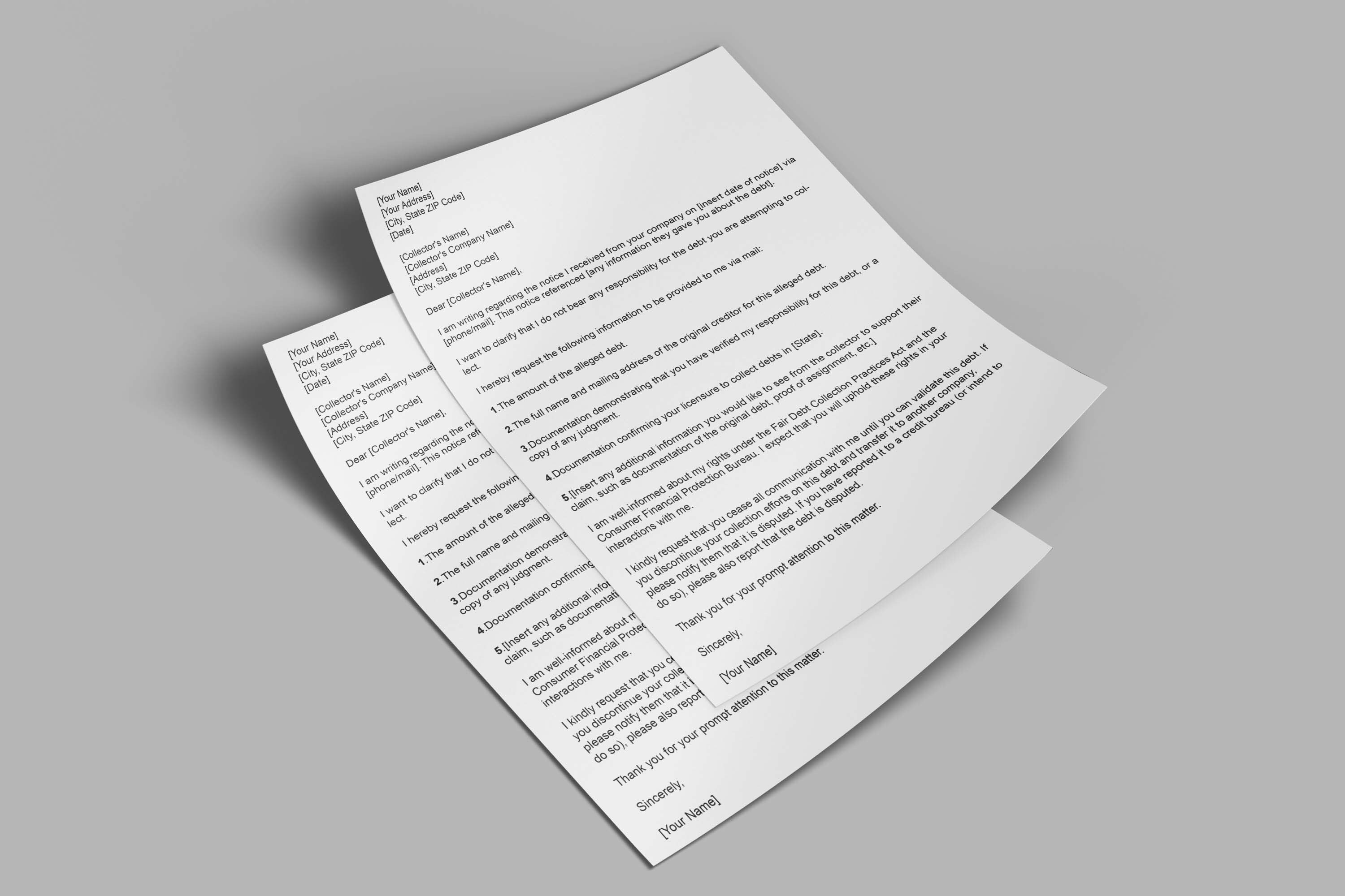 Debt Validation Letter,debt Validation Letter Template,debt Validation ...
