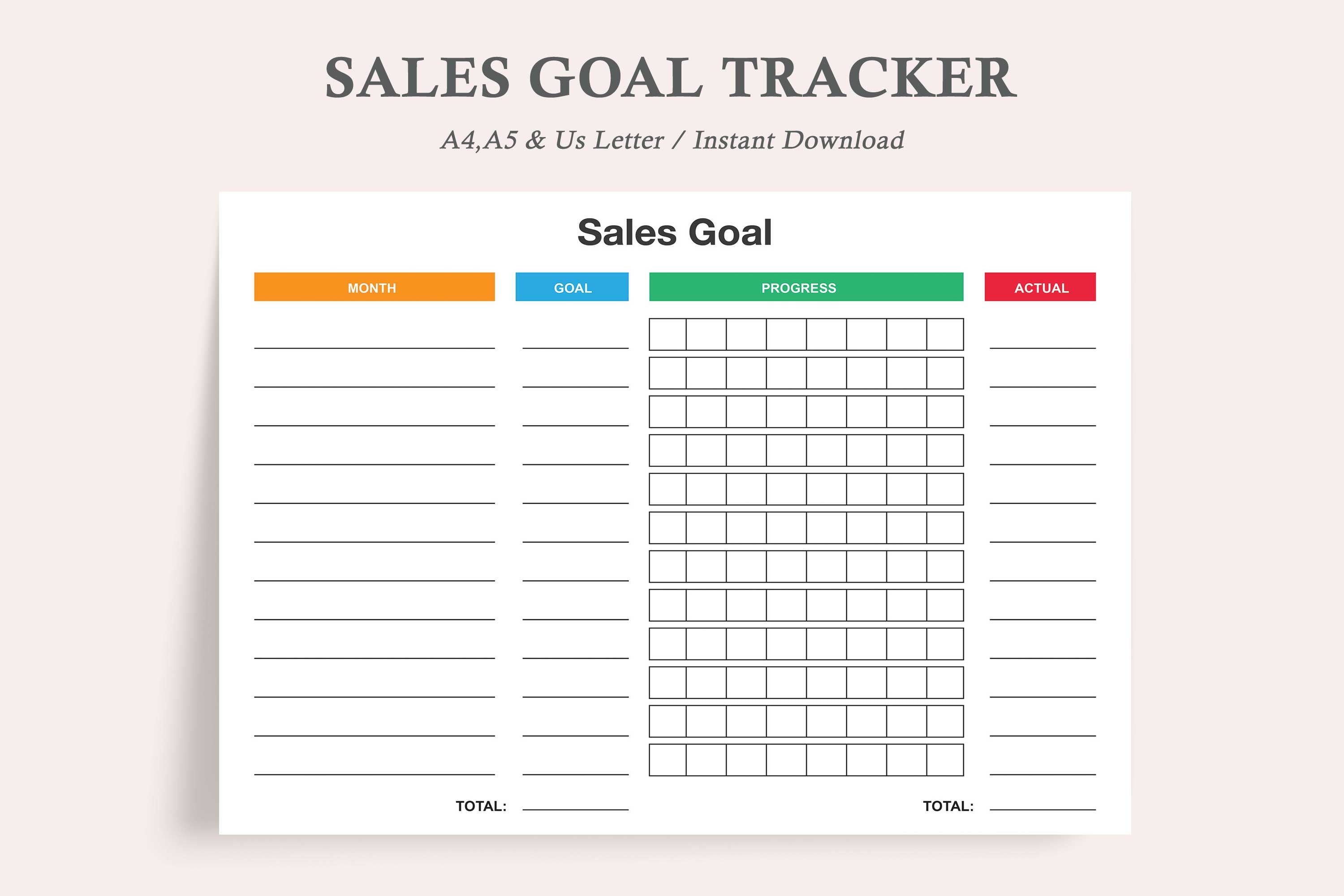 Sales Goal