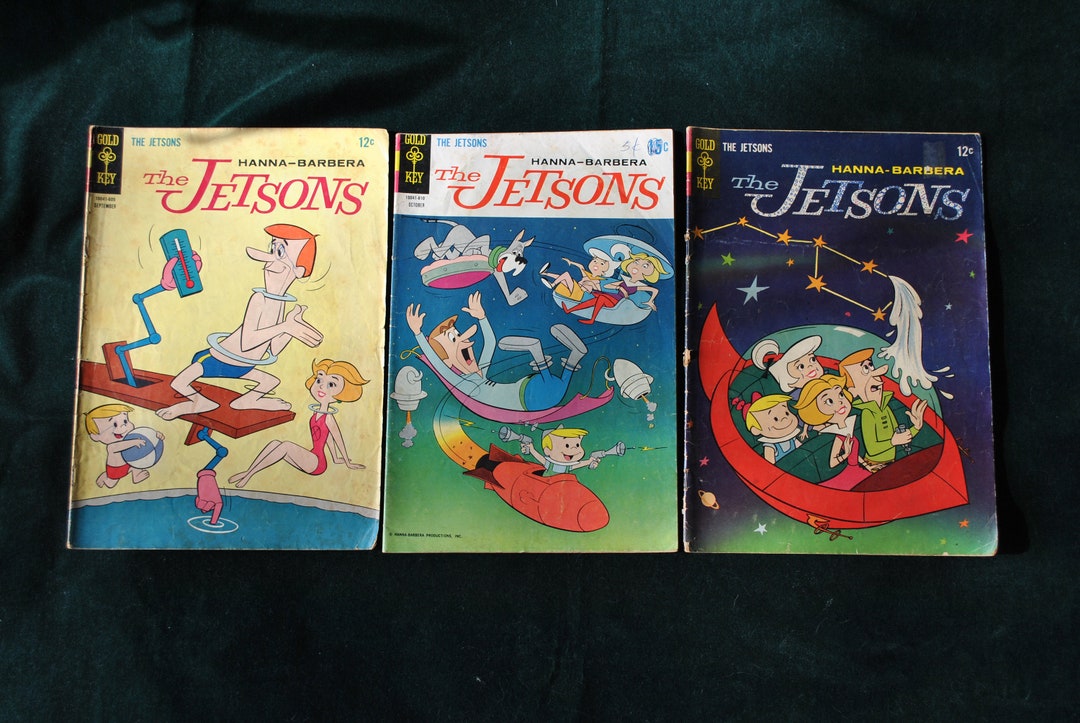 The Jetsons Comic Books Set of 3 Comics circa 1966, 1968 - Etsy