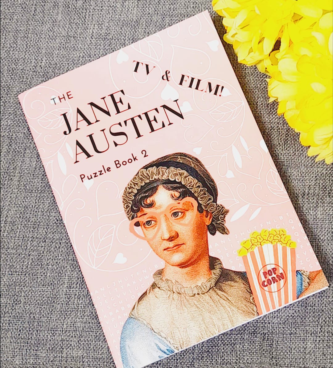 Jane Austen Themed Puzzle Book 2 - TV & Film Adaptations. Film ...