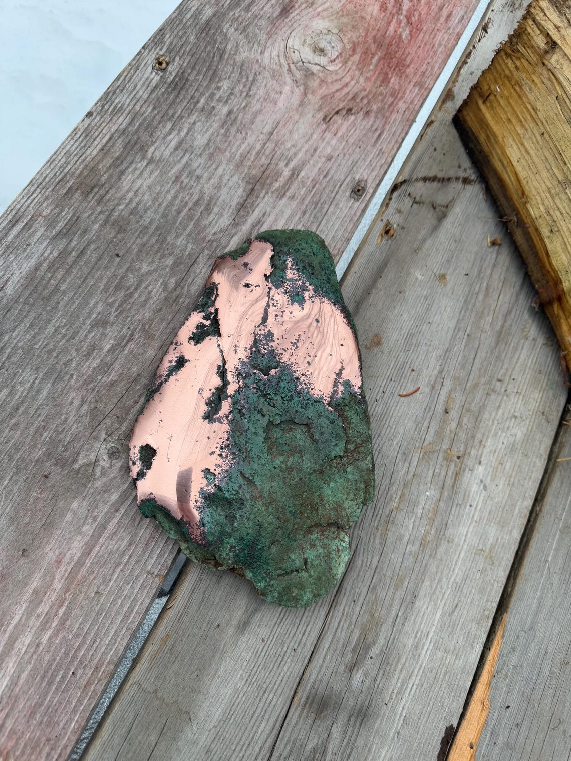Michigan Float Copper-semi-polished 6.7 Pounds. Great Patina - Etsy