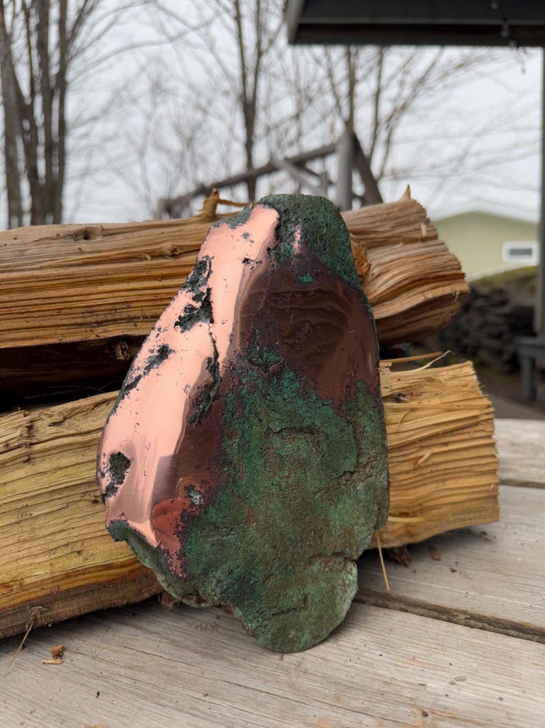 Michigan Float Copper-semi-polished 6.7 Pounds. Great Patina - Etsy