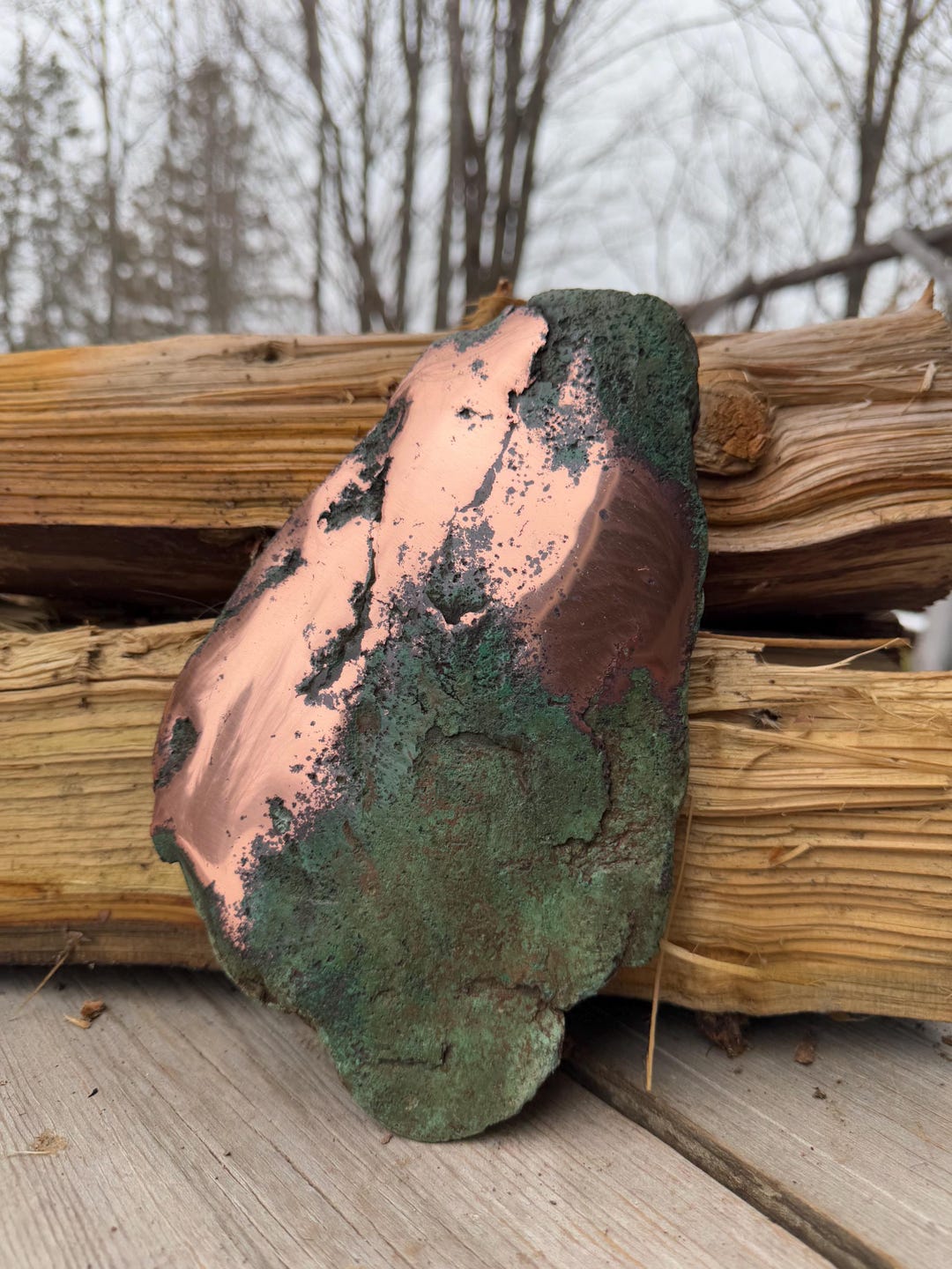 Michigan Float Copper-semi-polished 6.7 Pounds. Great Patina - Etsy