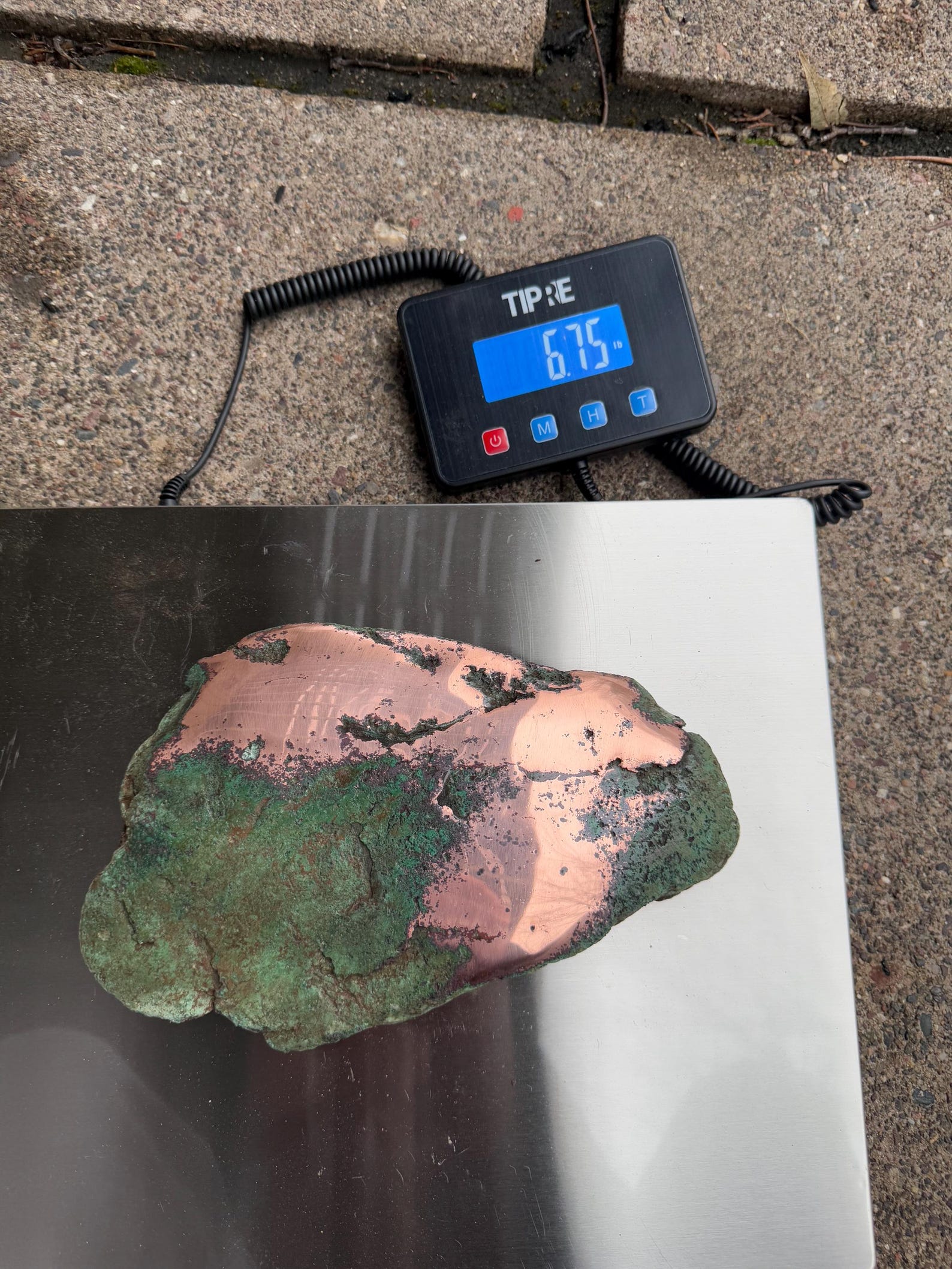 Michigan Float Copper-semi-polished 6.7 Pounds. Great Patina - Etsy