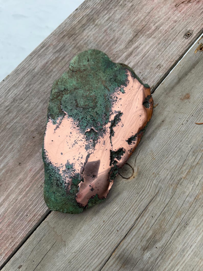 Michigan Float Copper-semi-polished 6.7 Pounds. Great Patina - Etsy