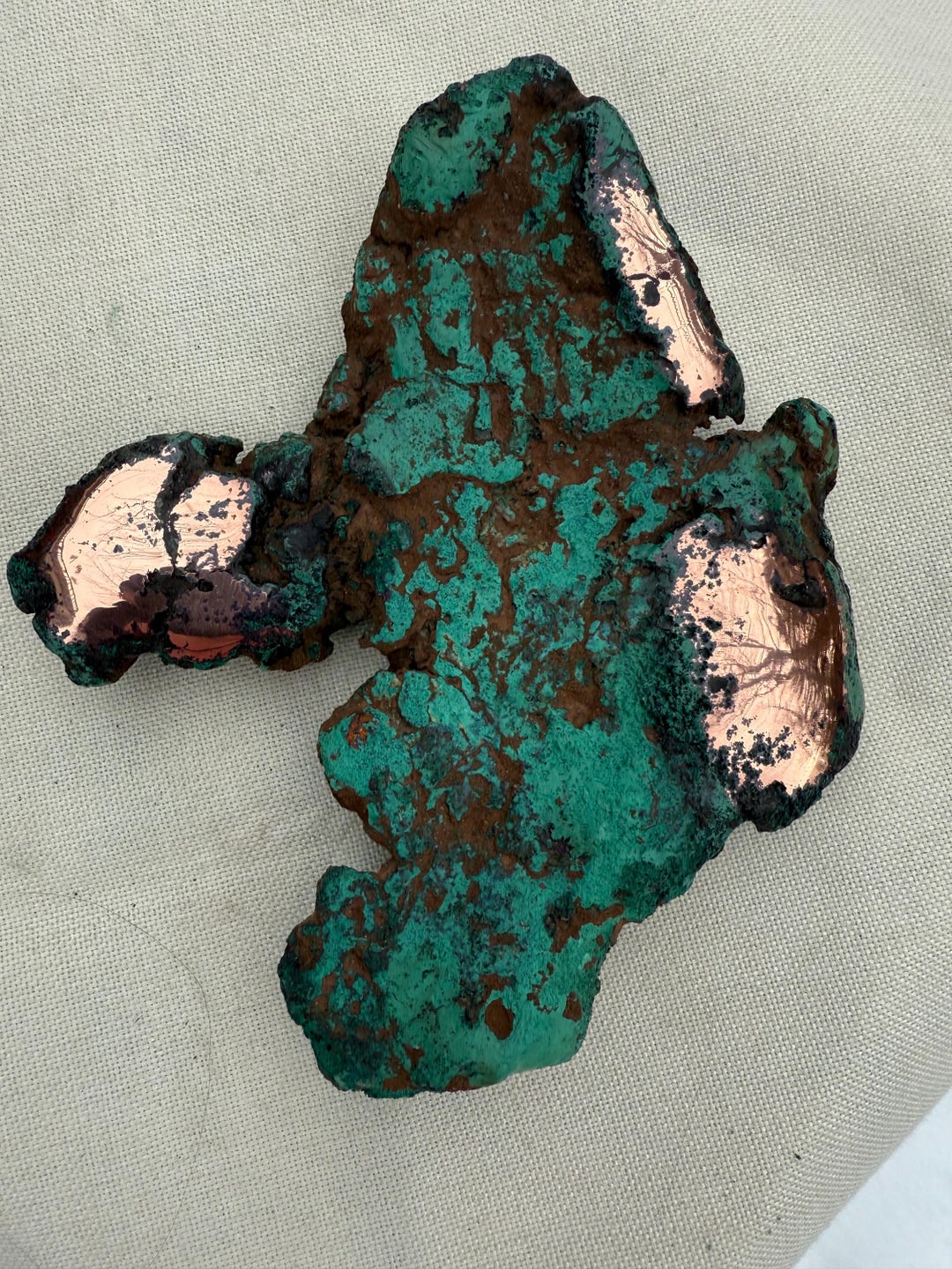 Michigan Glacial Float Copper-semi-polished Keweenaw Peninsula Houghton ...