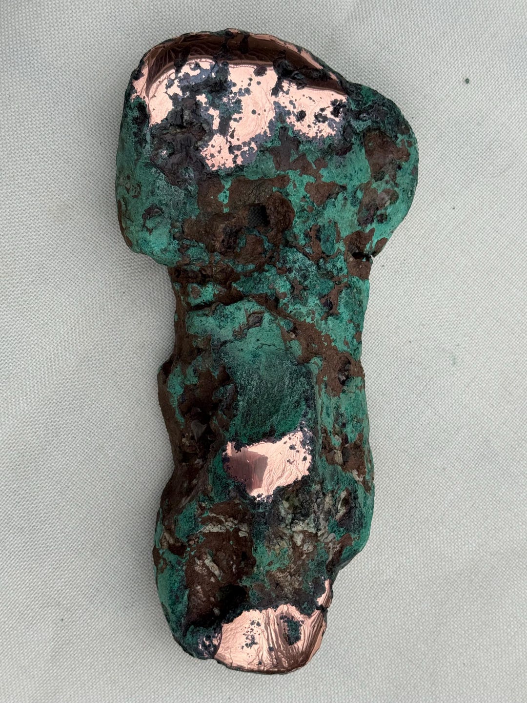 Michigan Glacial Float Copper-semi-polished Keweenaw Peninsula Houghton ...