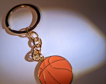 Basketball Keychain - Etsy