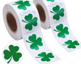 Shamrock Stickers - Etsy