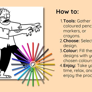 Halloween Spooky Season Colouring Pages | Printable A4 PDF Instant ...