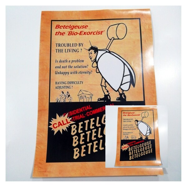 Beetlejuice Flyer - Etsy