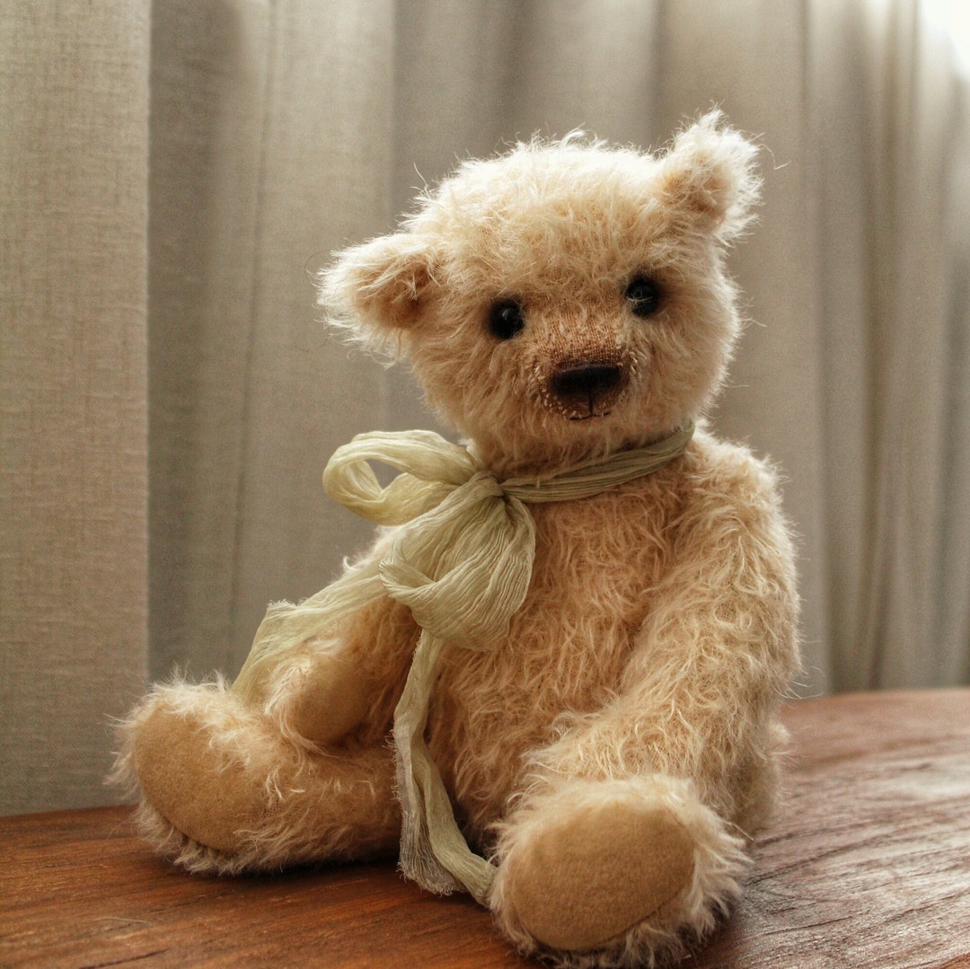 Artist Teddy Bear. Handmade Teddy Bear. Memory Bear. Collectible Teddy ...