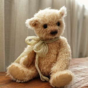 Artist Teddy Bear. Handmade Teddy Bear. Memory Bear. Collectible Teddy ...