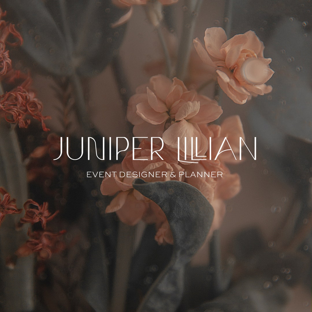 Juniper, Single Logo, Premade Logo Design - Etsy