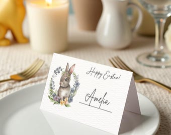 Easter Place Cards | Printable Easter Table Card | Printable Easter ...