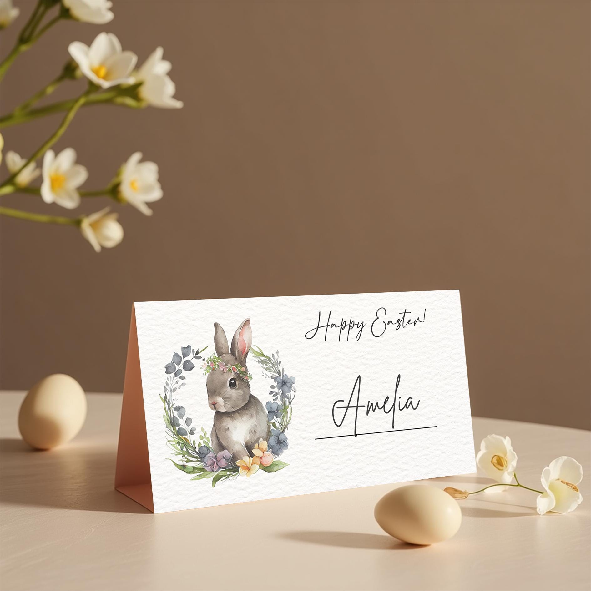 Easter Place Cards | Printable Easter Table Card | Printable Easter ...