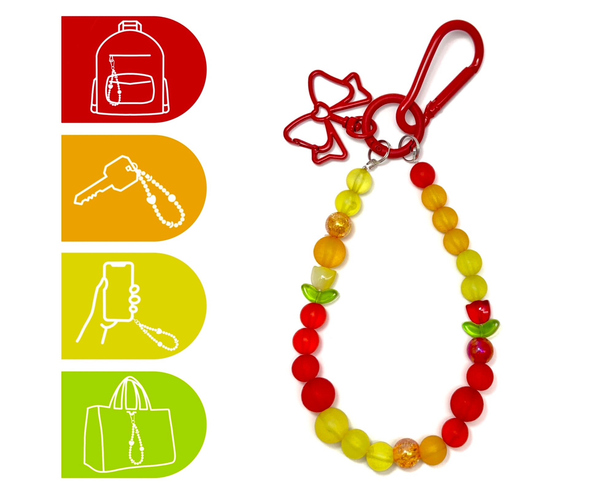 Cell Phone Chains, Cell Phone Bracelet, Key Chain, Personalized Gifts ...