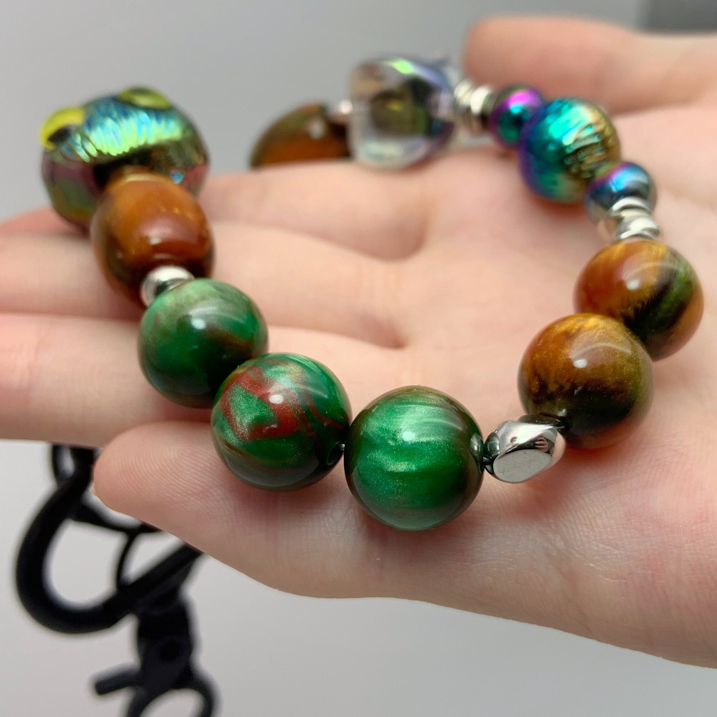 Mobile Phone Chains Short Beads, Mobile Phone Bracelet, Key Chain, Bag ...