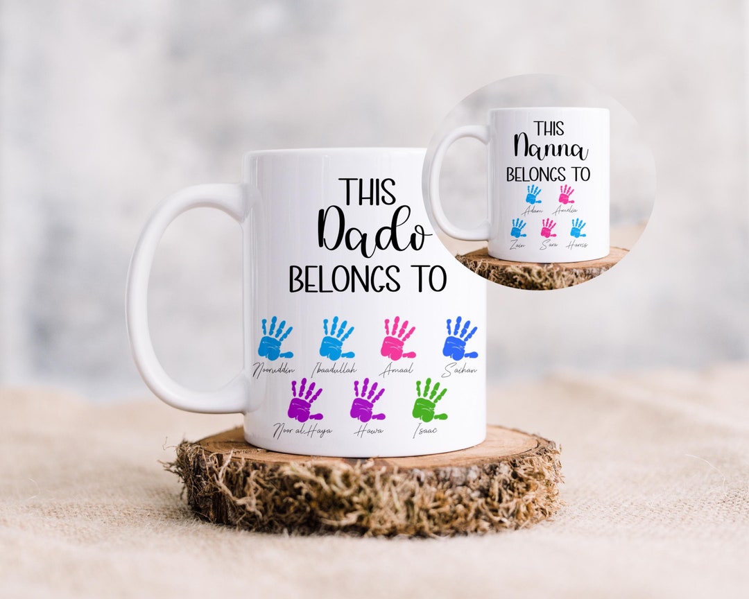 Personalised Grandparents Gift Personalised Nanna Grandad Gift Nani ...