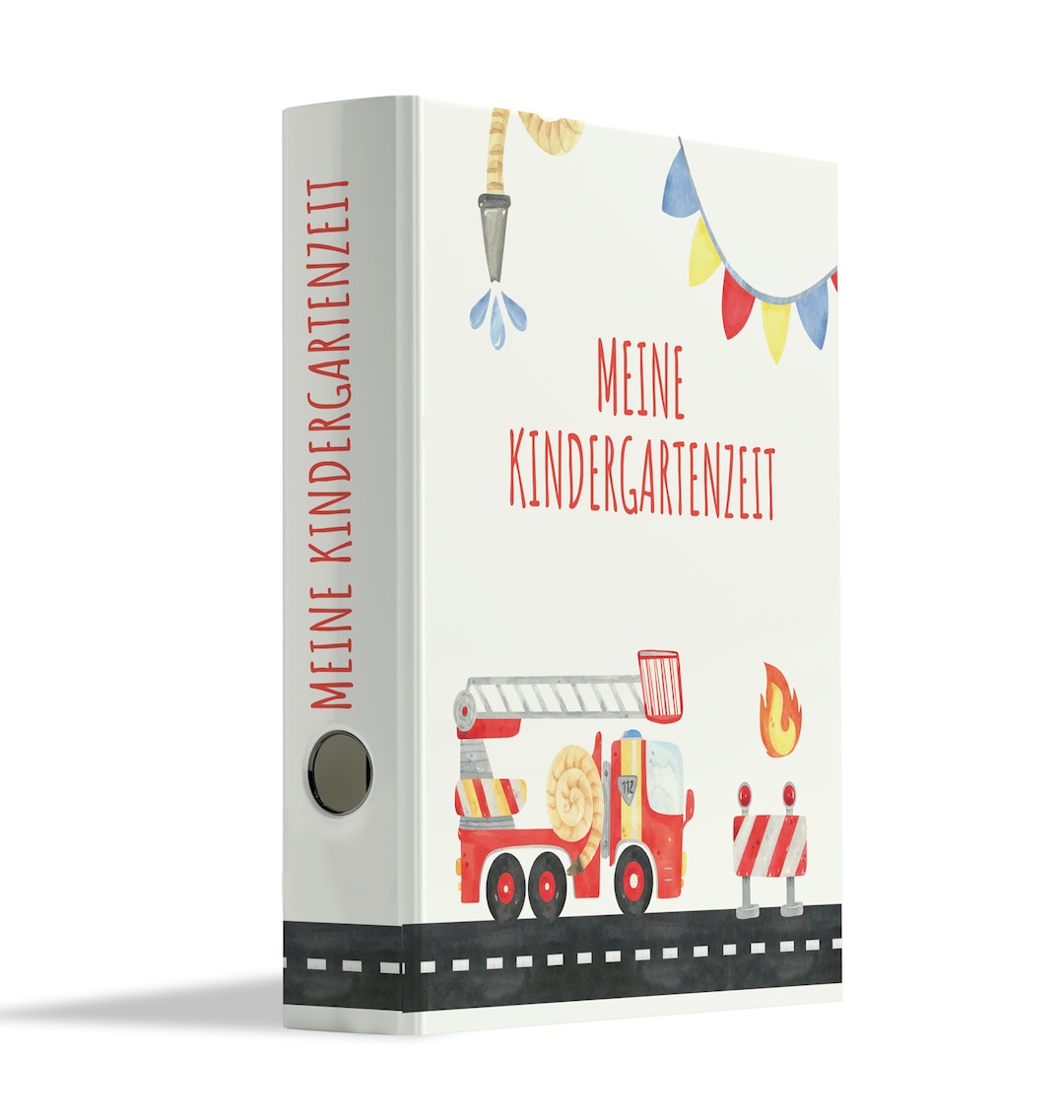 Fire Brigade Collection Folder for Children, Memories Kindergarten ...