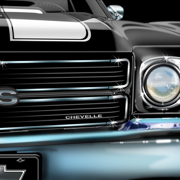 70 Chevelle Wall Decor - Etsy