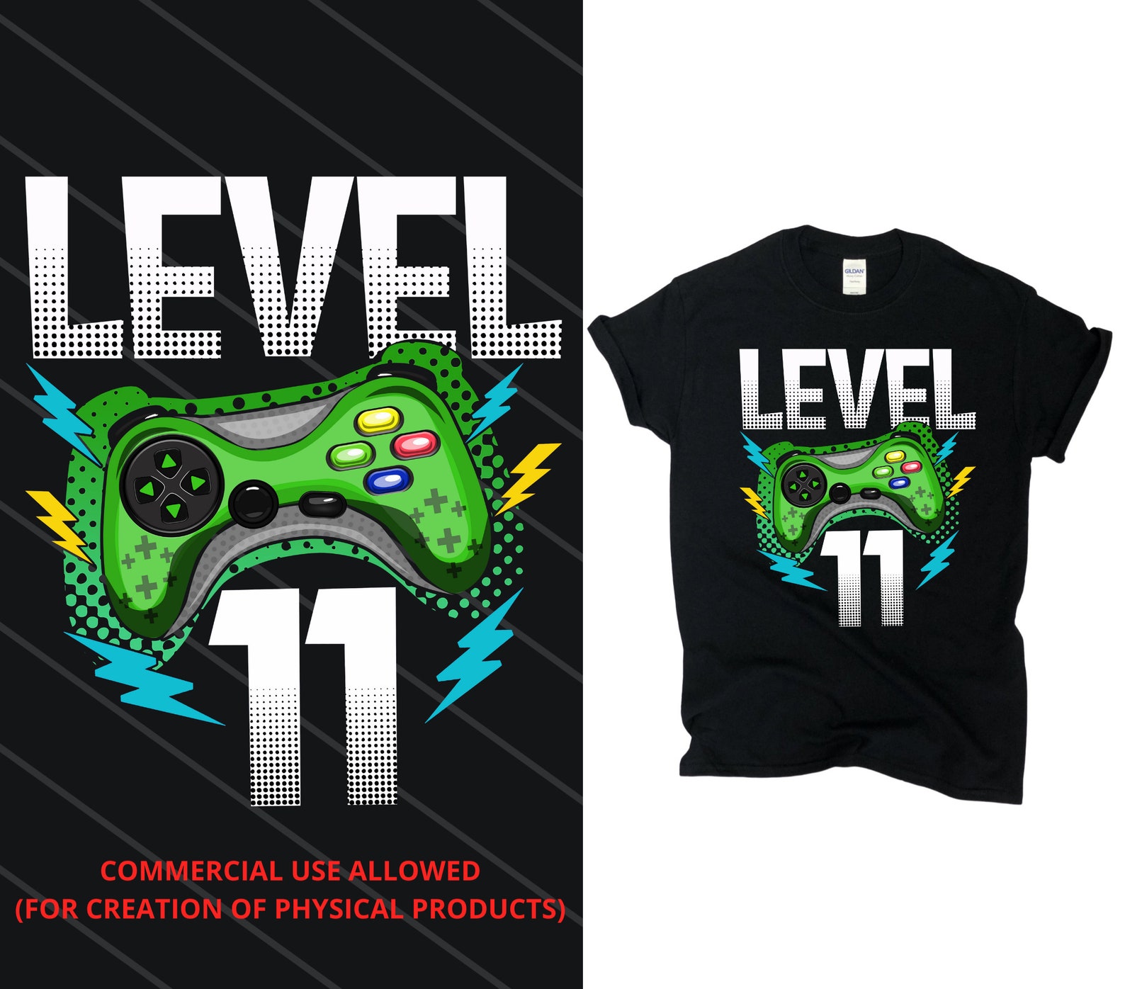 Level 11 / 11th Birthday / Gamer Bday / Level 11 Unlocked PNG | Etsy