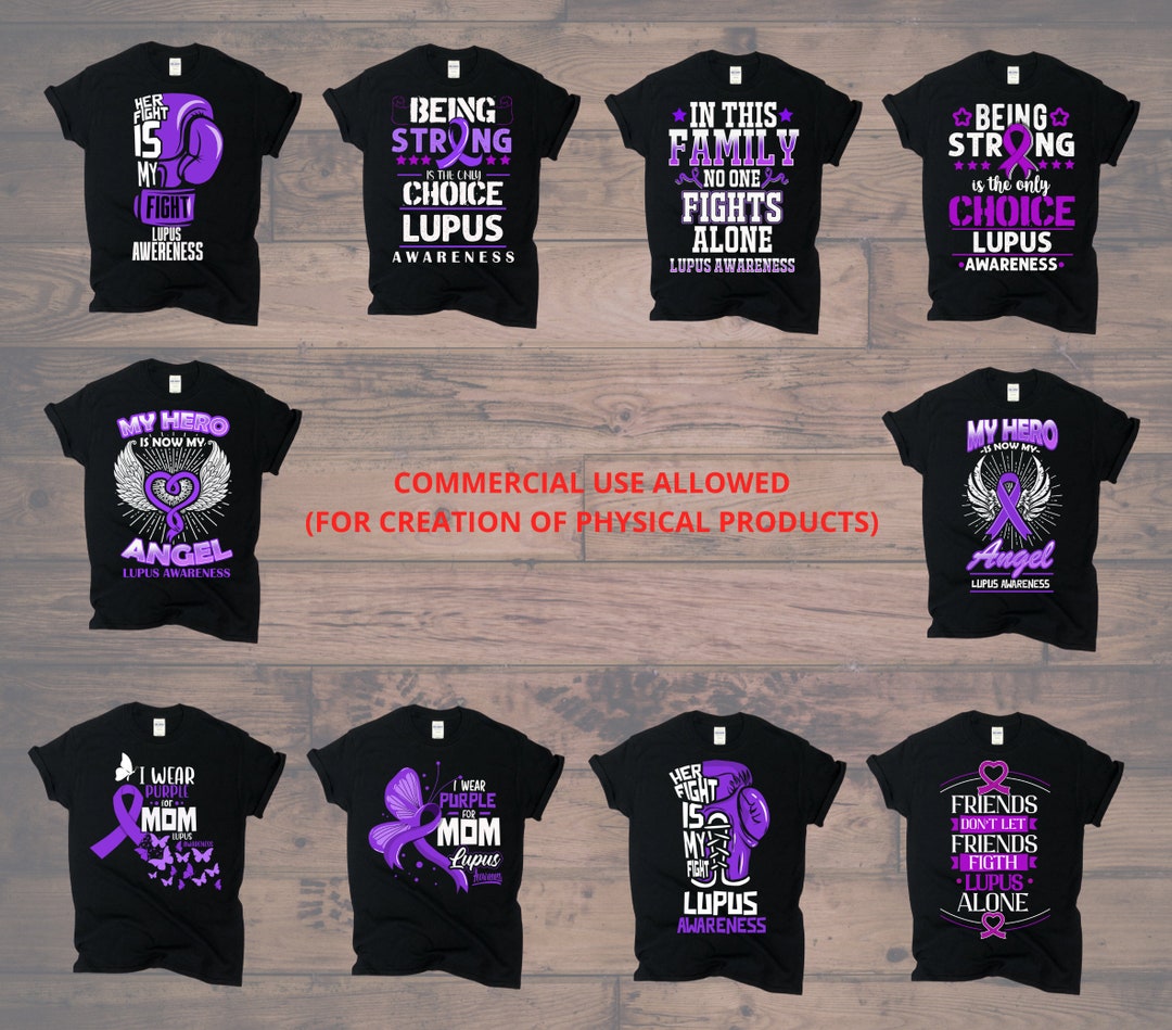 Lupus Awareness / Lupus Support / Fight Lupus PNG 10 PNG - Etsy