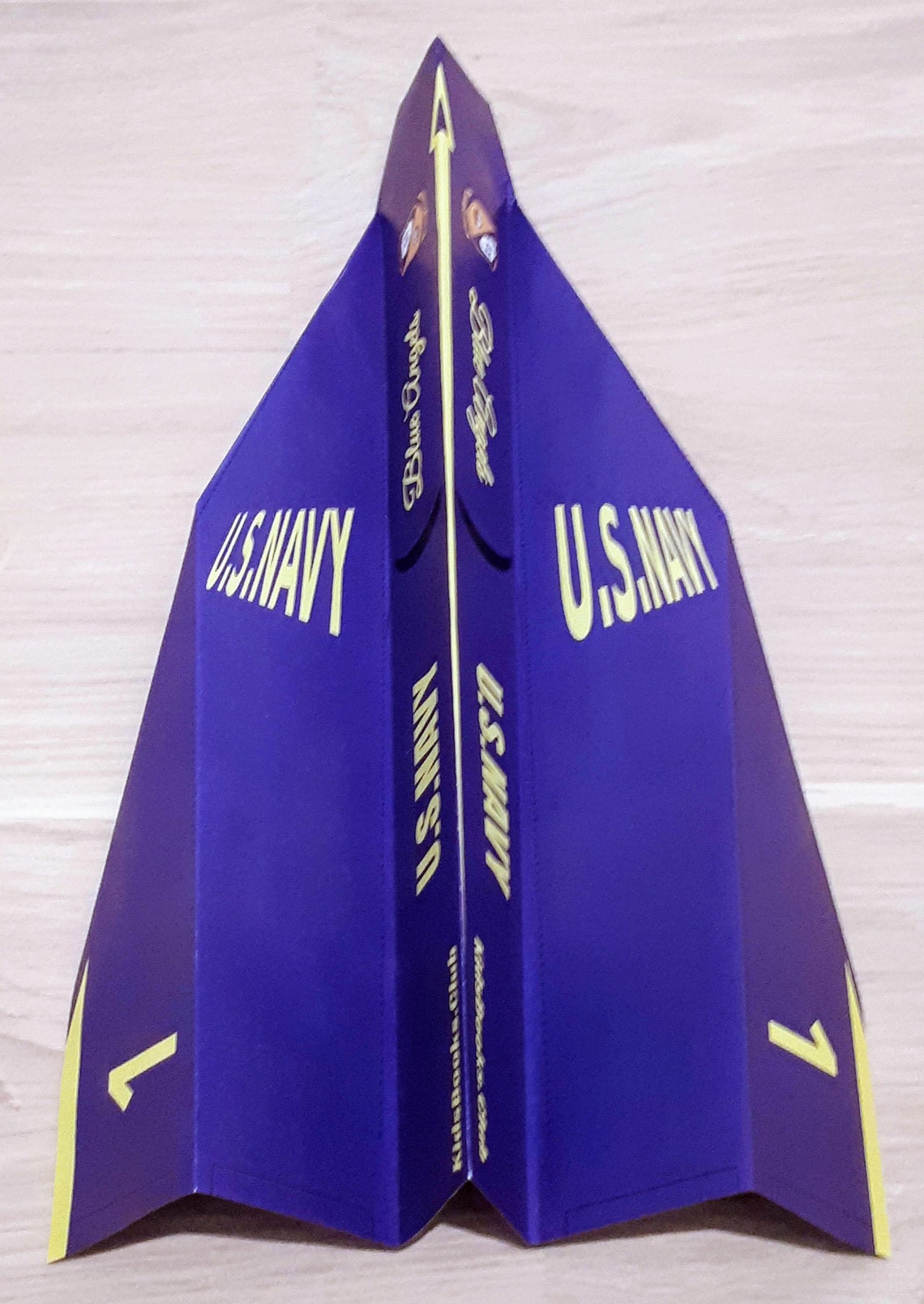 Blue Angels Paper Airplane Template (PDF Download) - Etsy