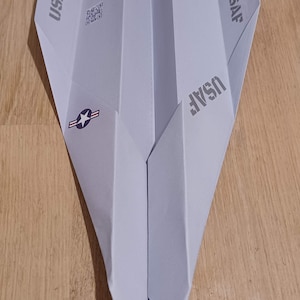USAF Paper Airplane Printable PDF, F-15, F-4 Phantom, Style Fighter Jet ...