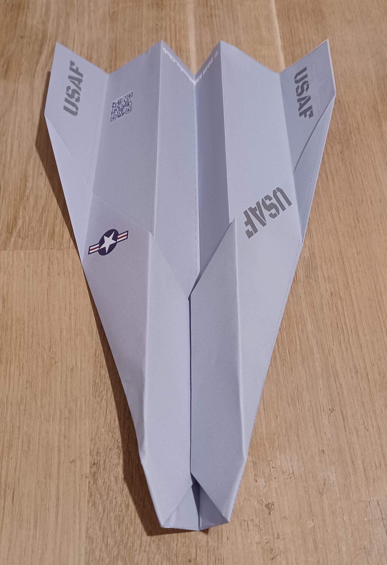 F 15 Paper Airplane Template