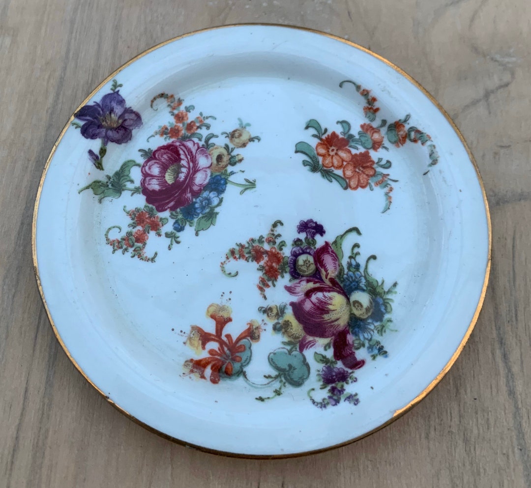 1920s Hammersley & Co Longton Small Plate With Floral Pattern - Etsy
