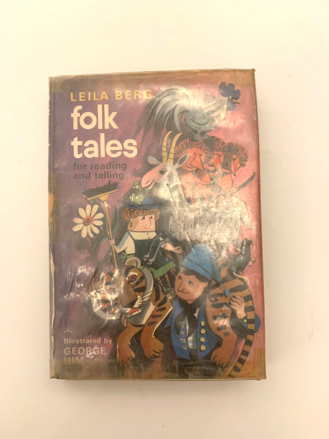 Leila Berg Folk Tales Book, Illustrated by George Him, 1966 - Etsy