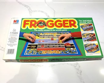 80s Frogger Board Game - Etsy