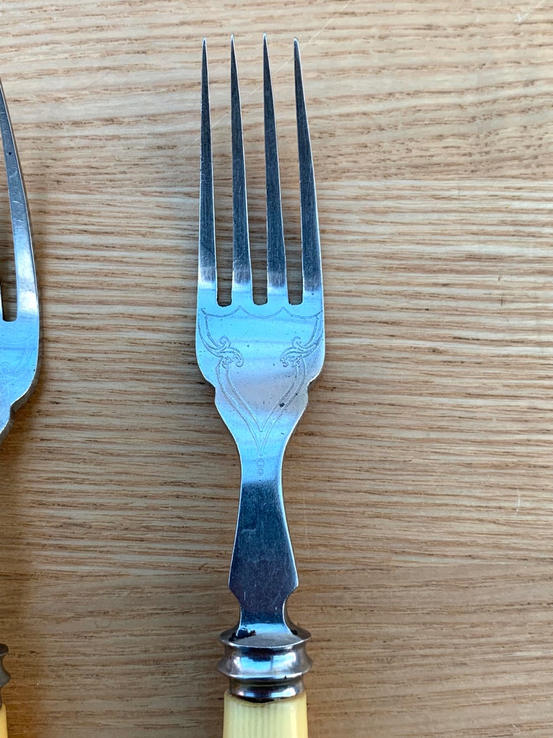 Christopher Johnson & Co Sheffield Fish Knives and Forks - Etsy