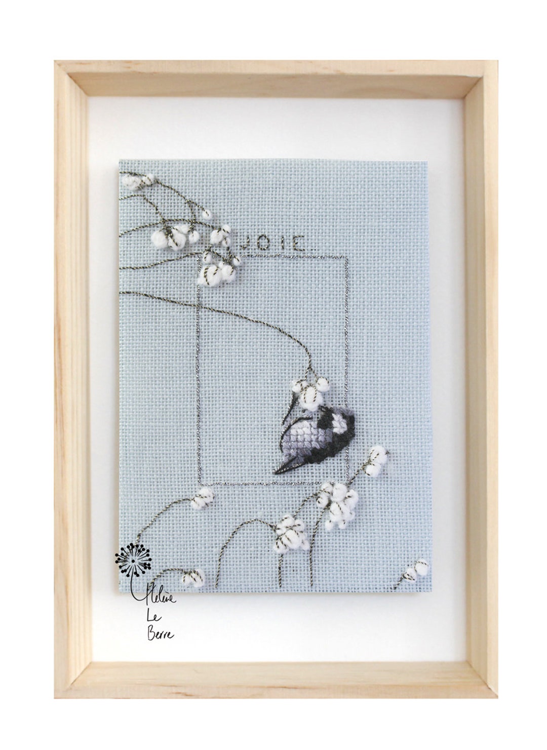Embroidery Kit "balance" Contemporary Design French Artist Hand ...