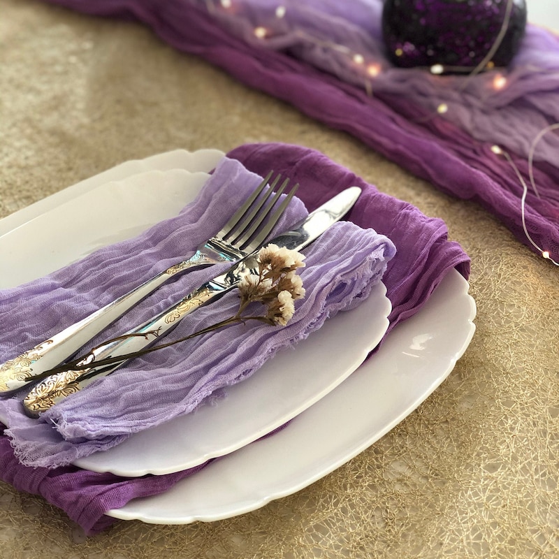 Lilac Napkins - Etsy