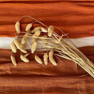 Rust Gauze Table Runner Terracotta Cheese Cloth Table Runner Altar ...