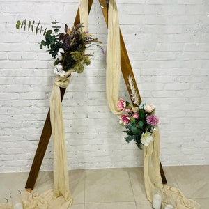 Wedding Decor Cheese Cloth Table Runner Boho Gauze Table Centerpiece ...