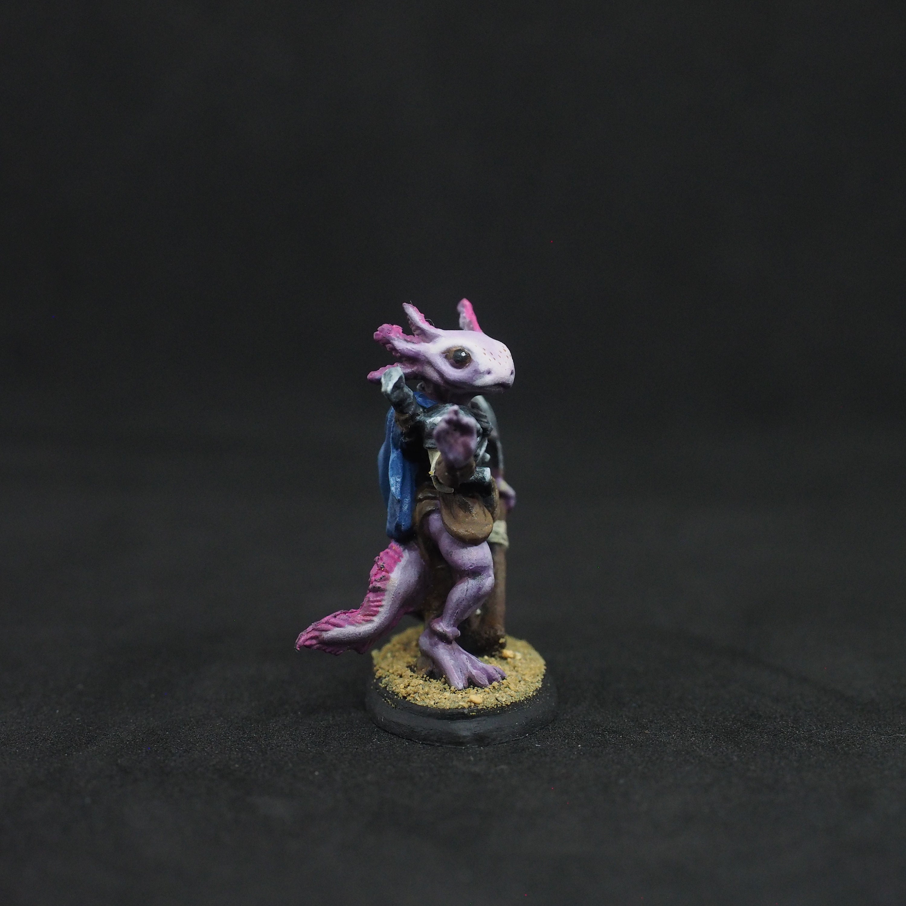 D&D Axolotl Warrior Painted Miniature - Etsy
