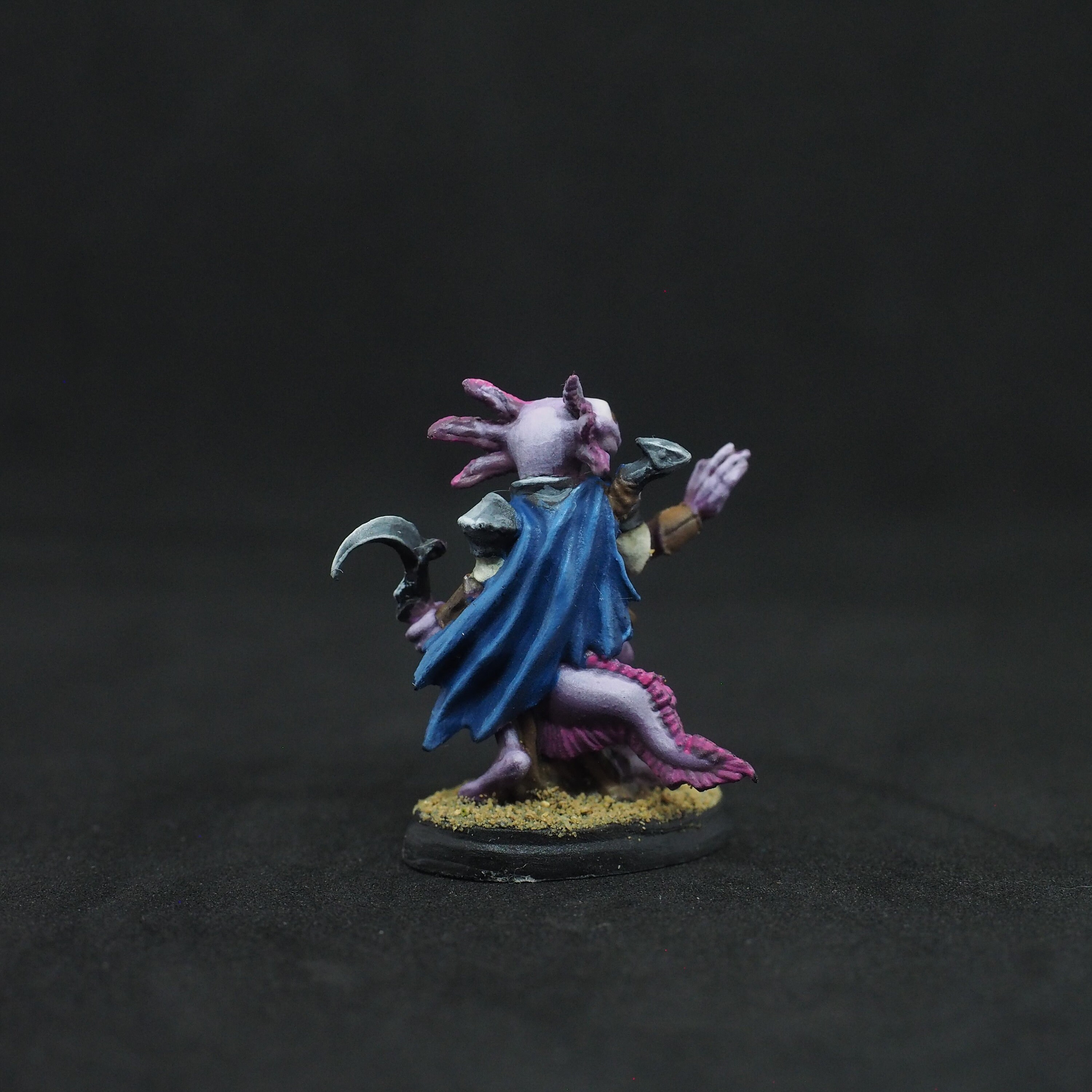 D&D Axolotl Warrior Painted Miniature - Etsy