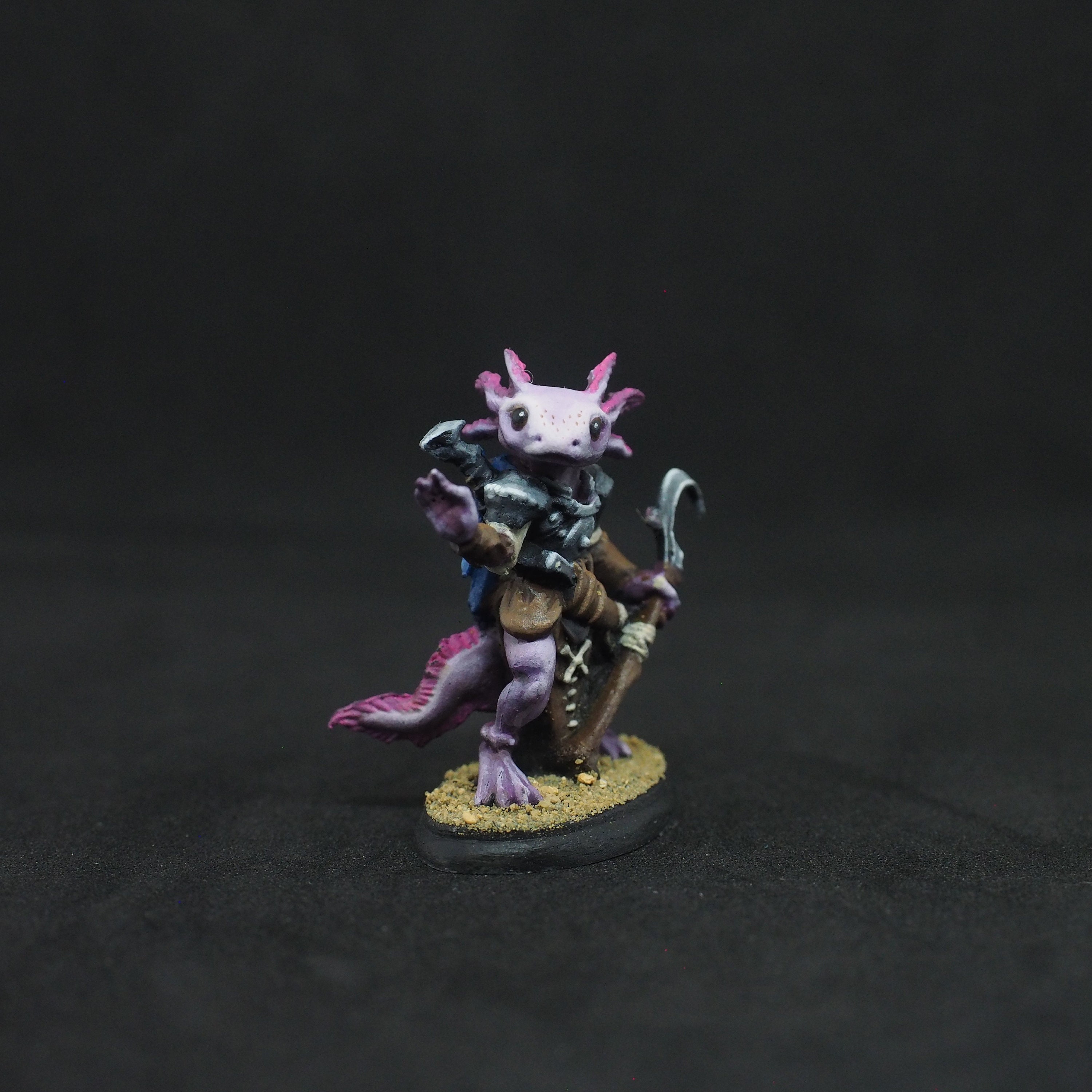 D&D Axolotl Warrior Painted Miniature - Etsy