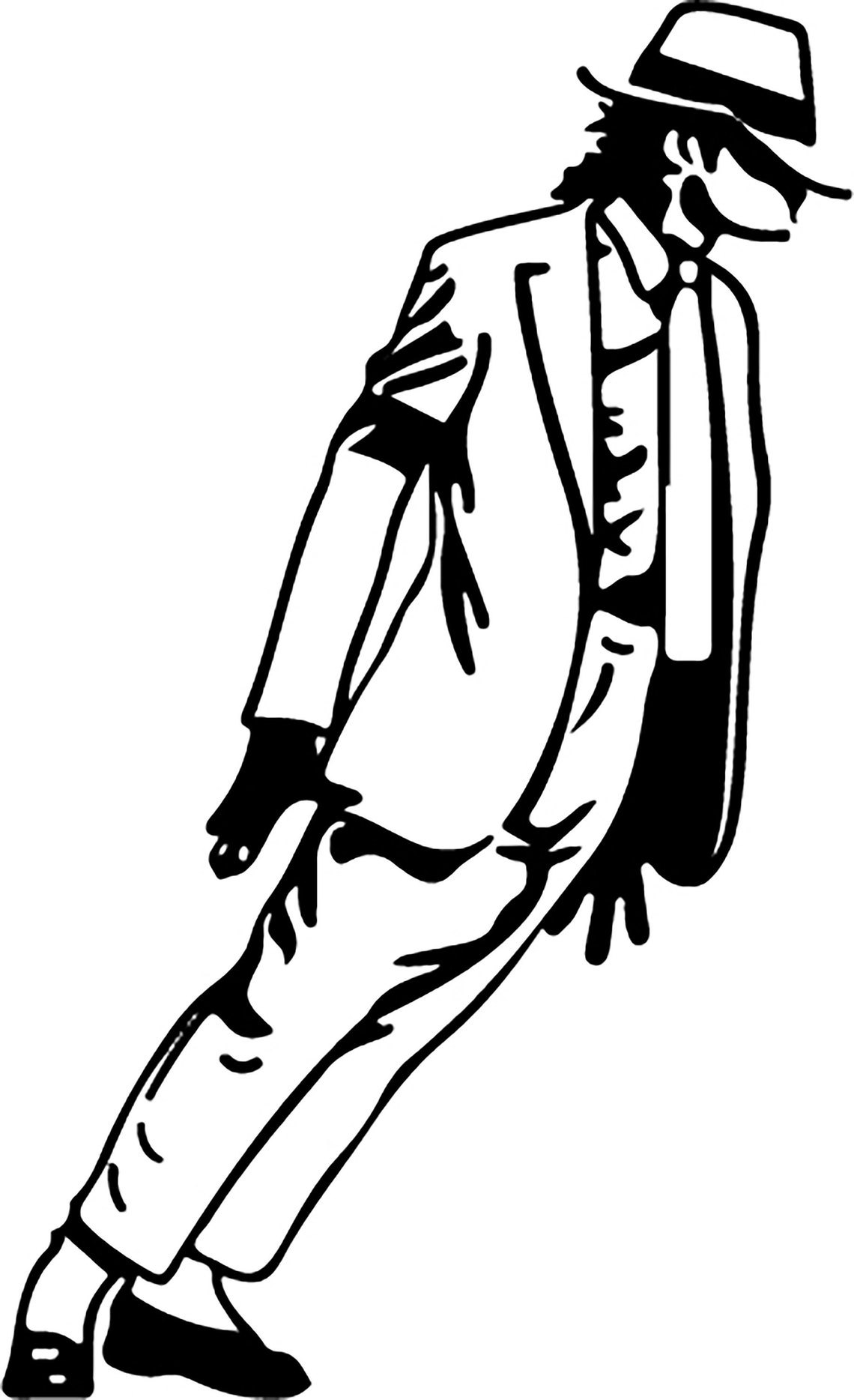 Michael Jackson Lean SVG | Etsy